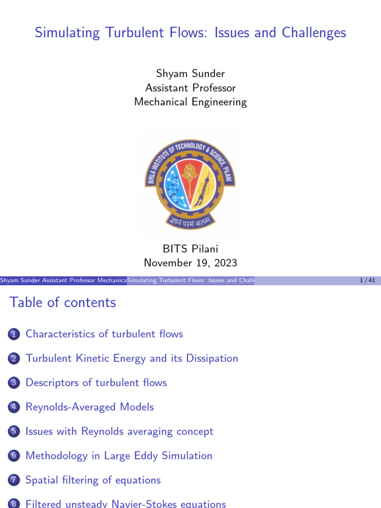 Turbulence Models | PDF | Turbulence | Fluid Dynamics