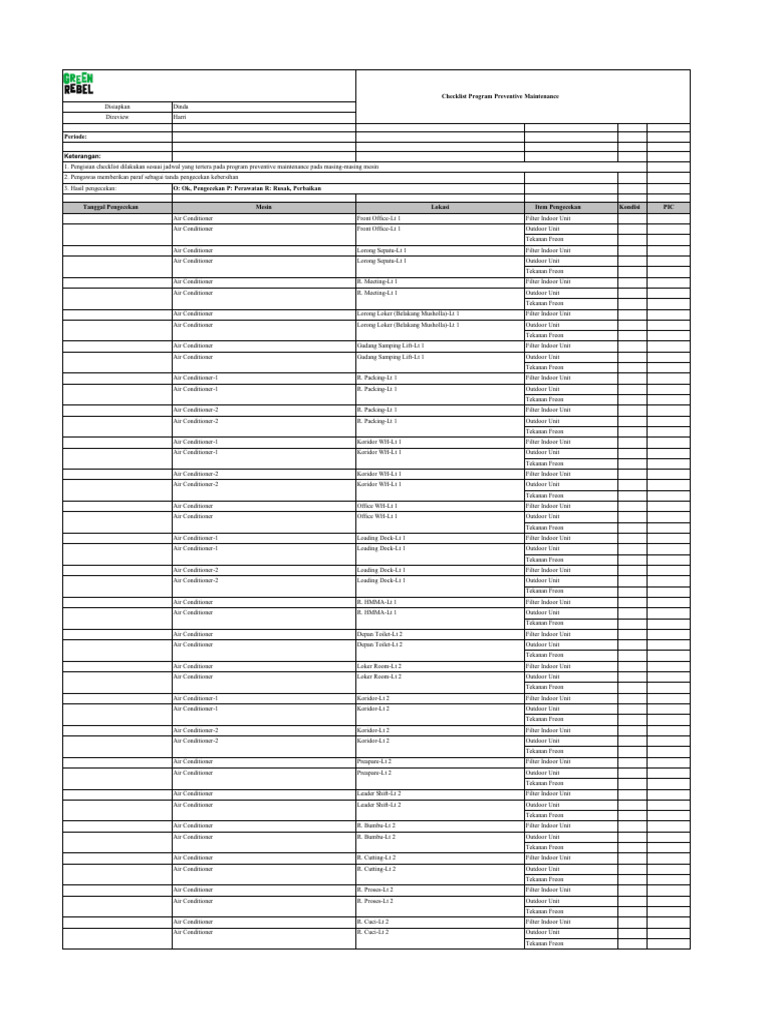 Planning Program Kerja - (3 Bulan) | PDF | Refrigerator | Thermostat
