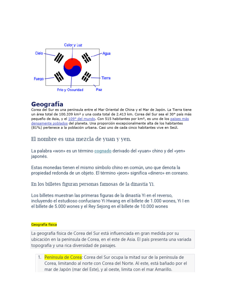 Corea Del Sur | PDF | Corea del Sur | Política mundial