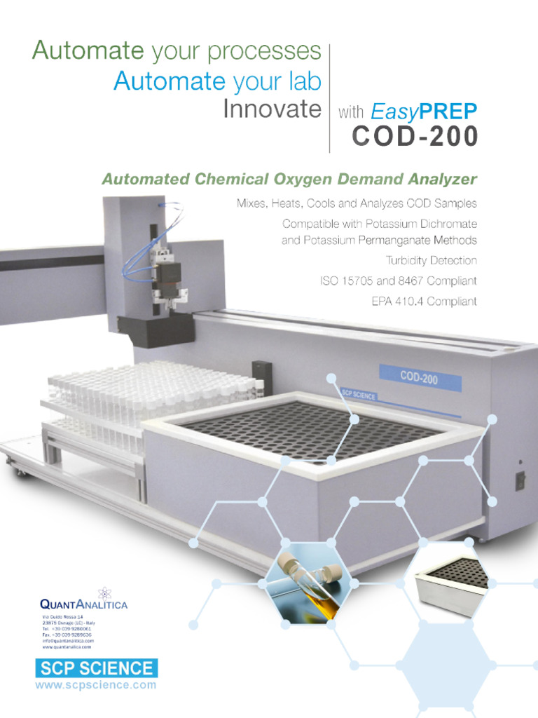 EasyPREP COD-200 | PDF