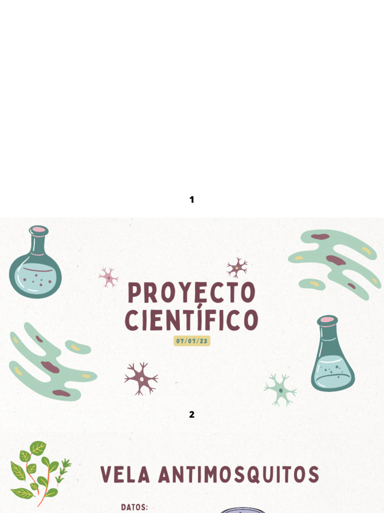 Proyecto de Ciencia | PDF