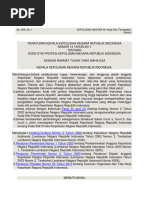 Perpol No 7 Tentang Kepp Dan Kkep | PDF