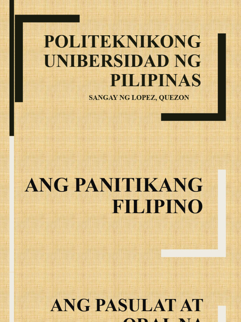 Aralin 2 Katutubong Panitikan 1 | PDF