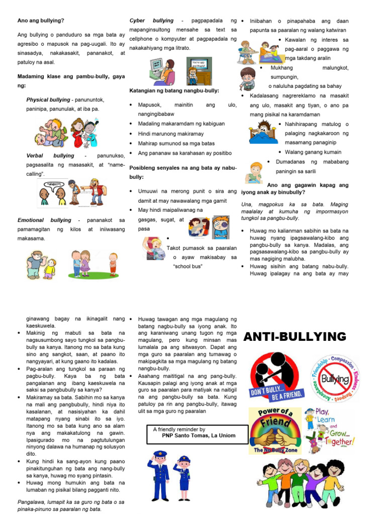Anti Bullying | PDF