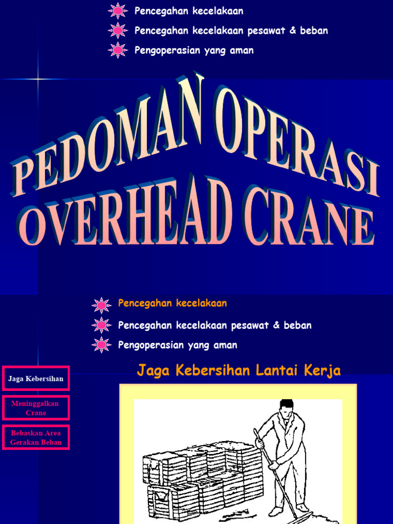 Pedoman Pengoperasian Crane Overhead | PDF