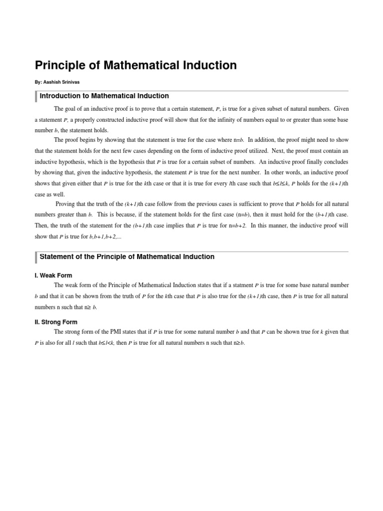 Discrete Math PMI | PDF | Mathematical Proof | Triangle