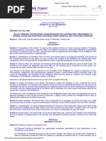 Republic Act No. 4566 PDF | PDF | License | Partnership