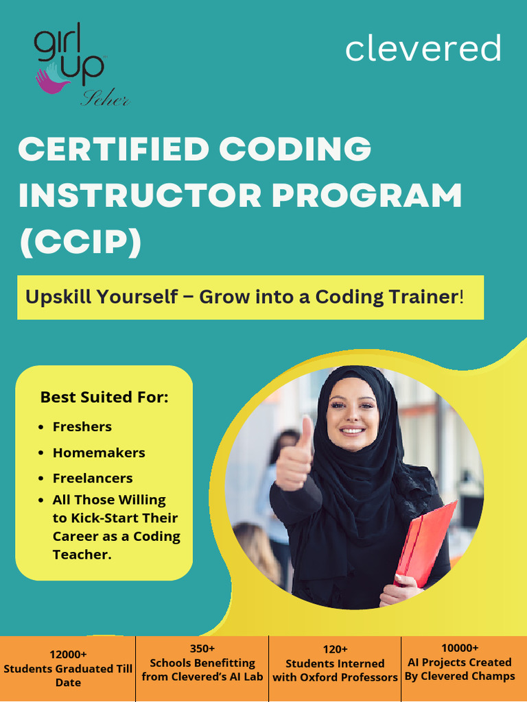 CCIP Brochure | PDF | Teachers | Mentorship
