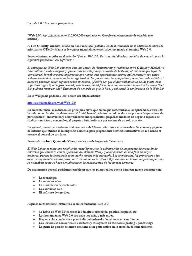 La Web 2 | PDF | Gmail | web 2.0