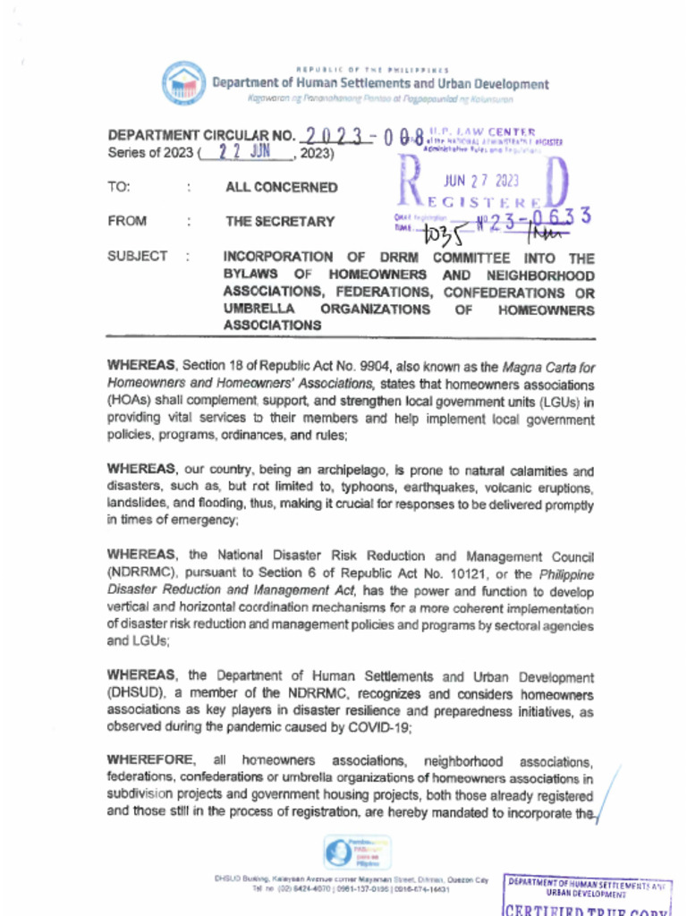 Department Circular No. 2023-008 | PDF