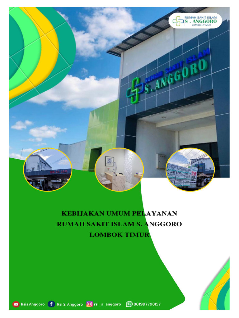 Kebijakan Umum Pelayanan Rsi S. Anggoro-1 | PDF