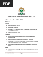 HIV Annex I-A HTS Couselling Form (With Consent Form) | PDF