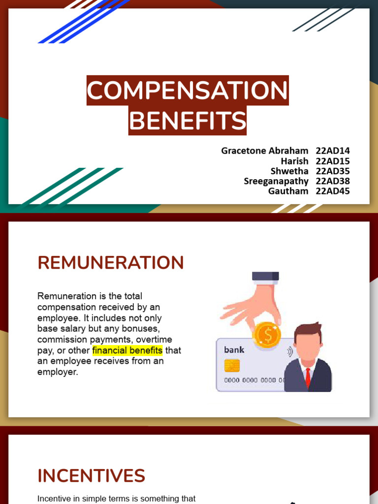 Compensation | PDF | Incentive | Salary