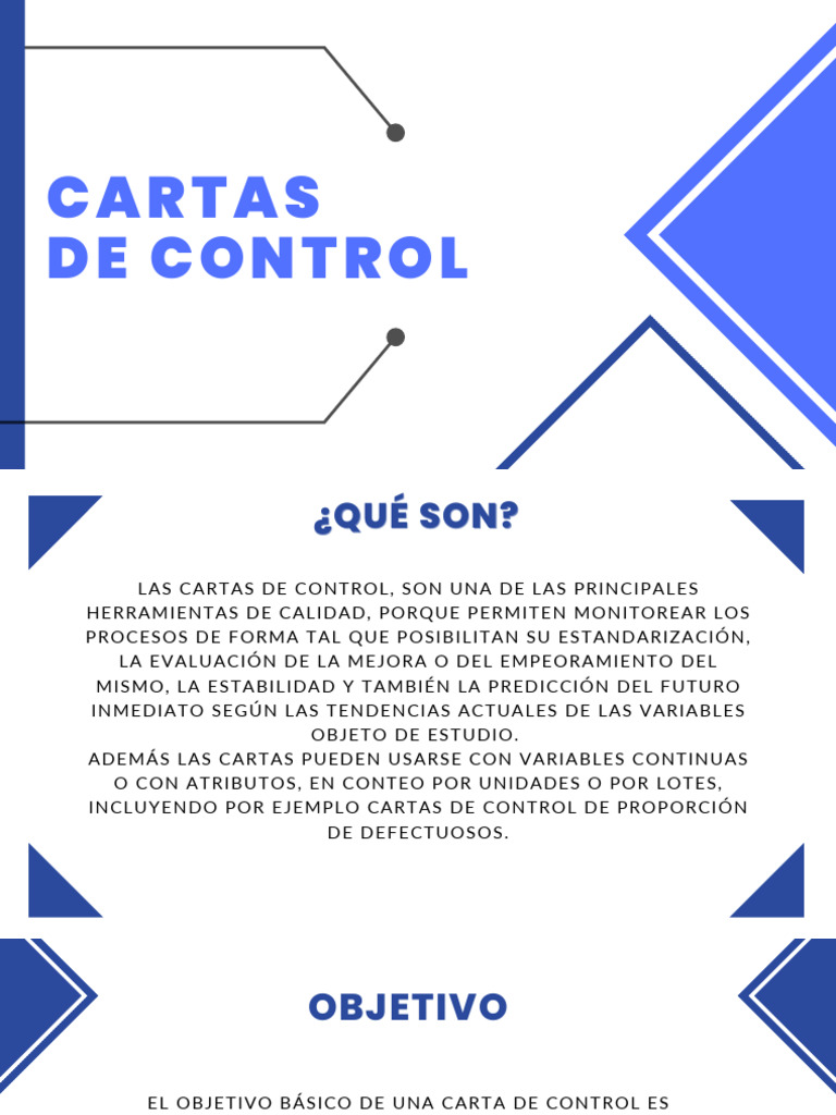 Cartas de Control | PDF | Industrias de servicio | Ciencias fisicas