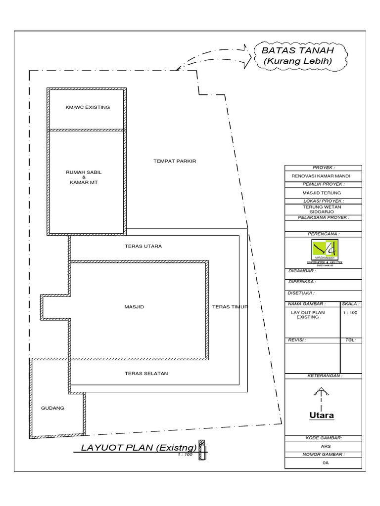 Renc - Layout Denah & Rab Terung | PDF