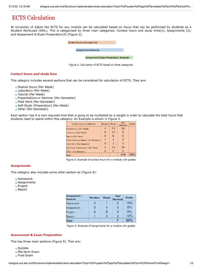 Ects Calculation | PDF | Mathematical Objects | Linear Algebra