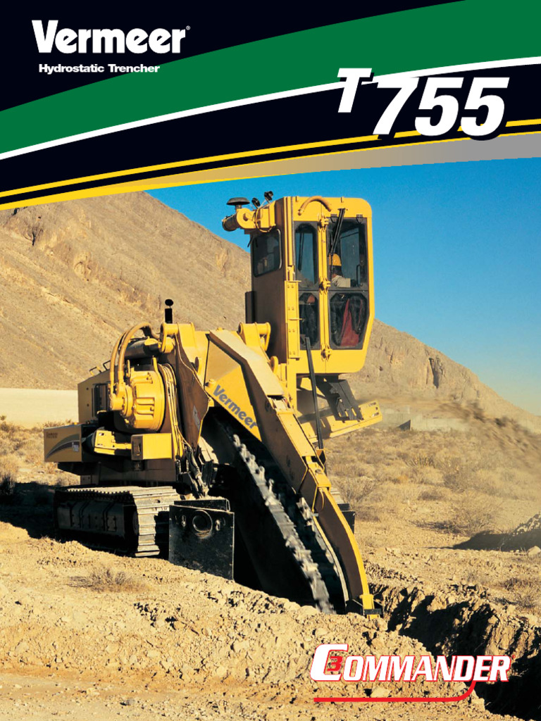 Vermeer t755 1009 Brochure | PDF | Vehicles | Transport