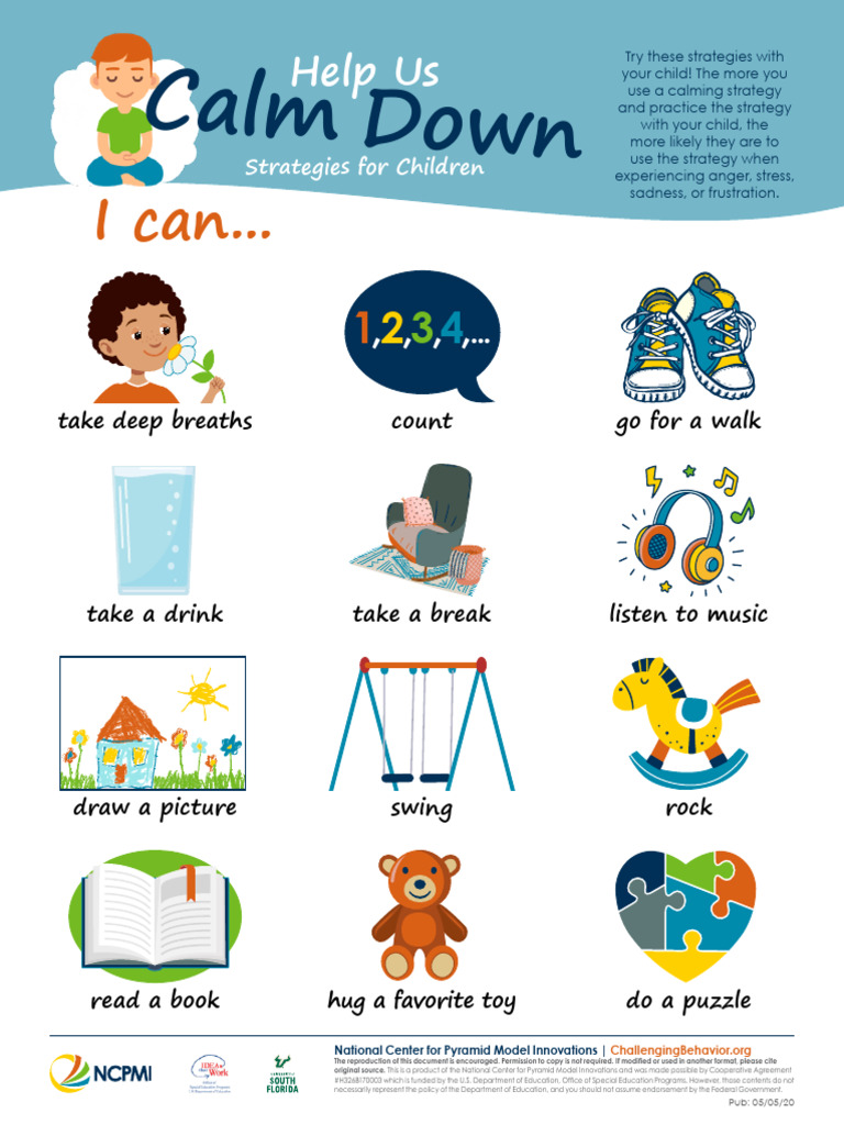 Calm-Down Poster EN | PDF