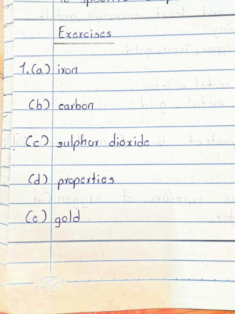 Chapter 5 Exercises | PDF