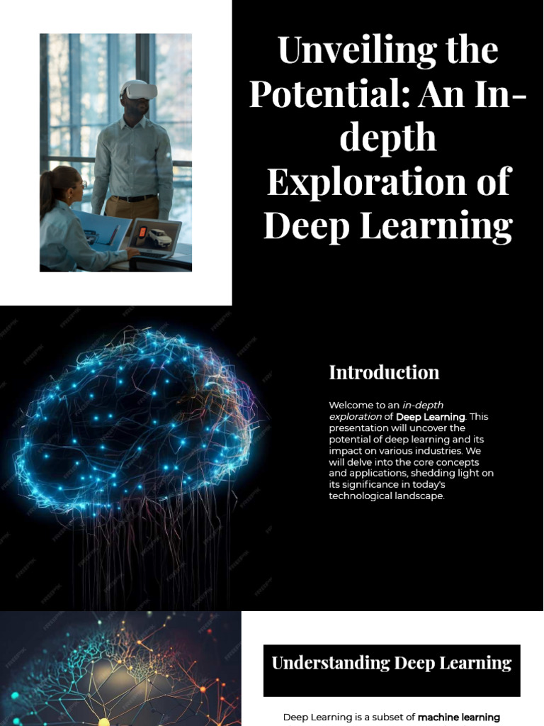 Wepik Unveiling The Potential An in Depth Exploration of Deep Learning 202311210426256LWw | PDF ...
