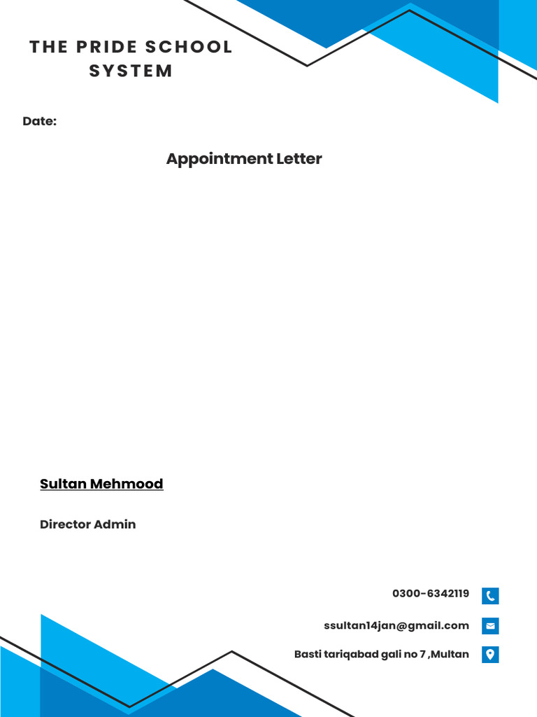 Blue and Black Corporate Simple Application Letter | PDF Blue and Black Corporate Simple Application Letter | PDF