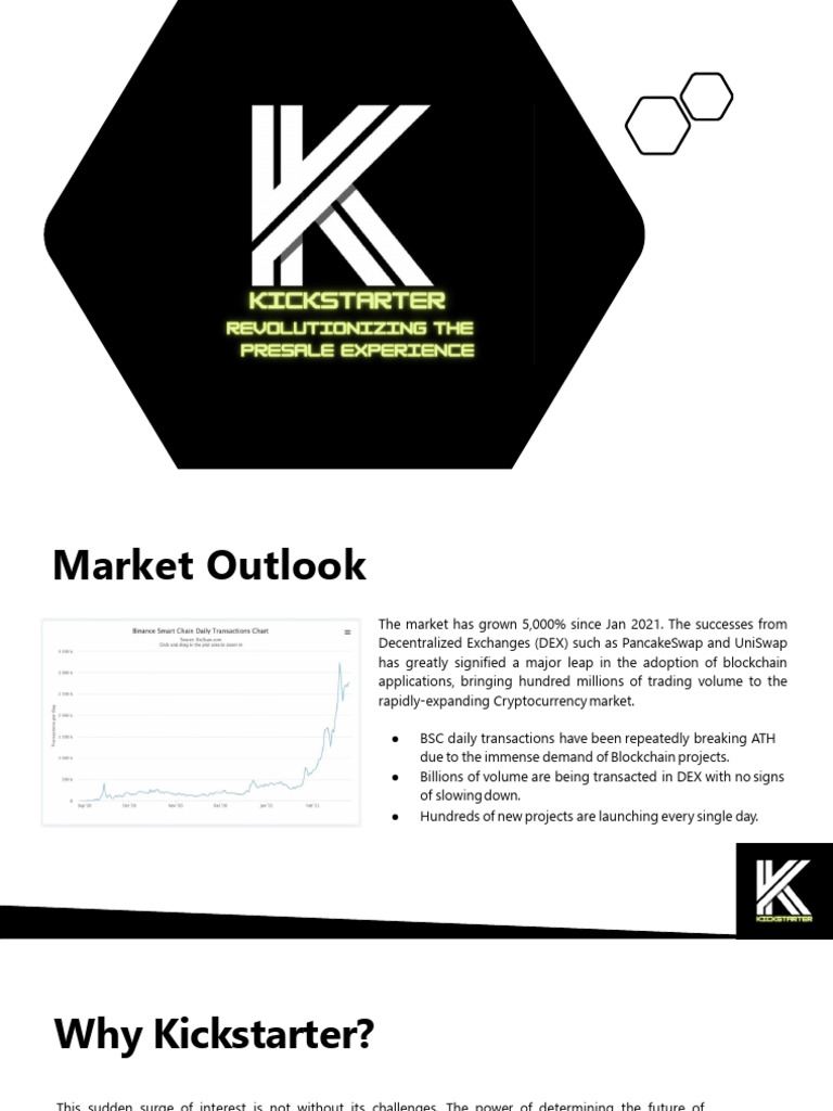 Kickstarter White Paper | PDF | Economies | Private Sector