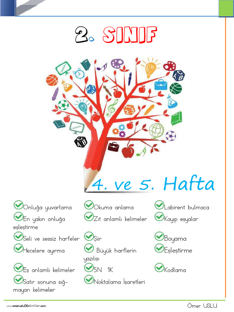 Sınıf 4. Ve 5 .HAFTA | PDF