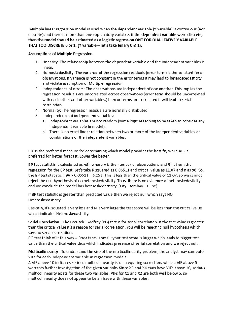 Level 2 Quants Notes | PDF | Logistic Regression | Regression Analysis