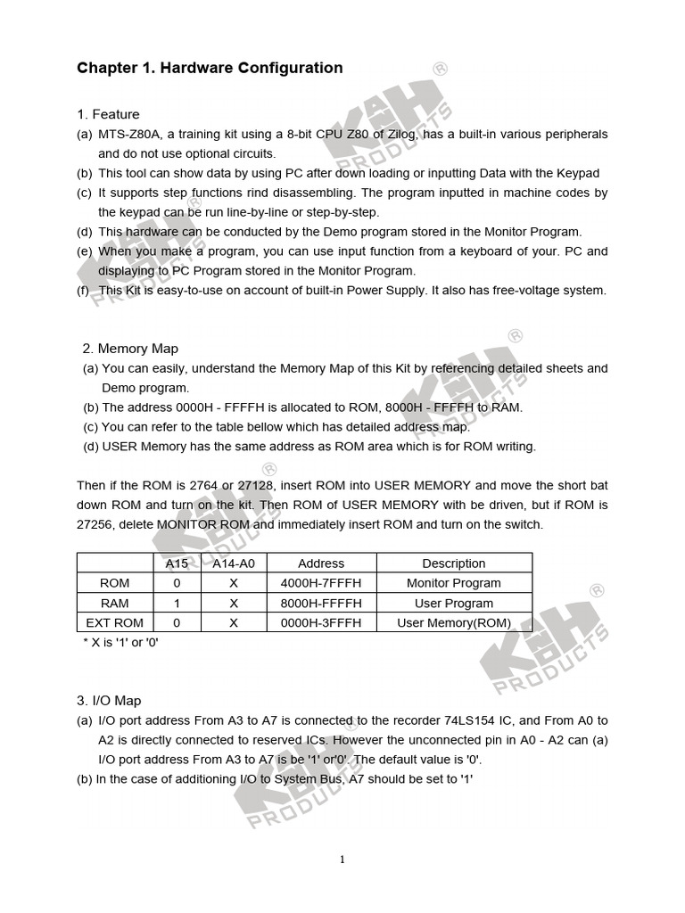02 Mts-Z80a-Eb | PDF | Central Processing Unit | Input/Output
