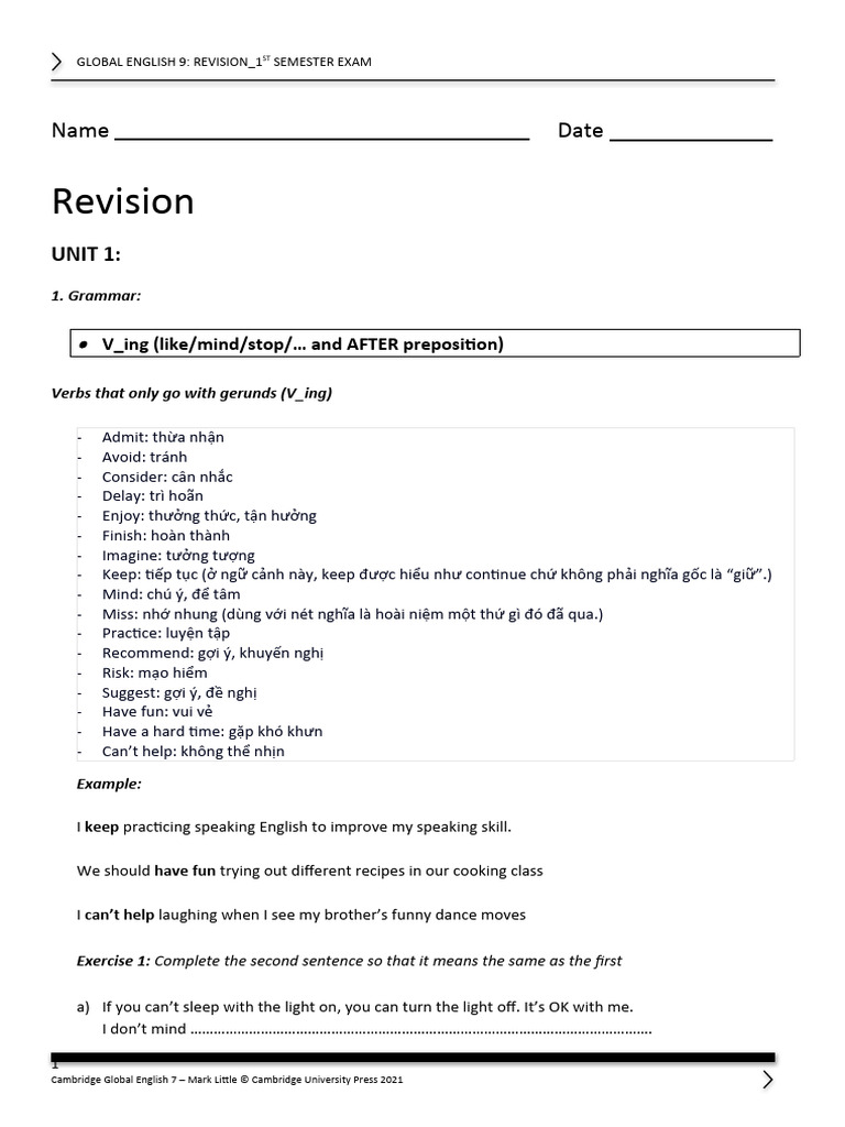 GE 9 Revision Content 1st Semester | PDF | Vaccination | Immunity (Medical)