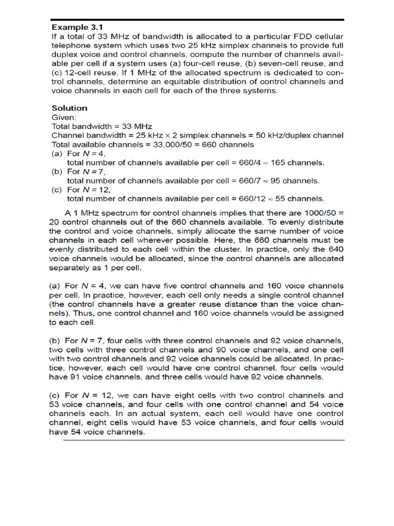 Problems of Wireless Communication | PDF