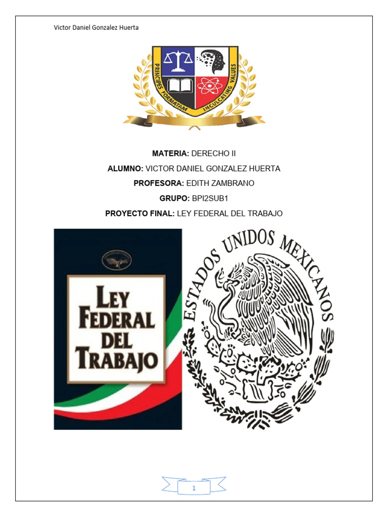 Proyecto Final Derecho Ii | PDF | Derecho laboral | Salario