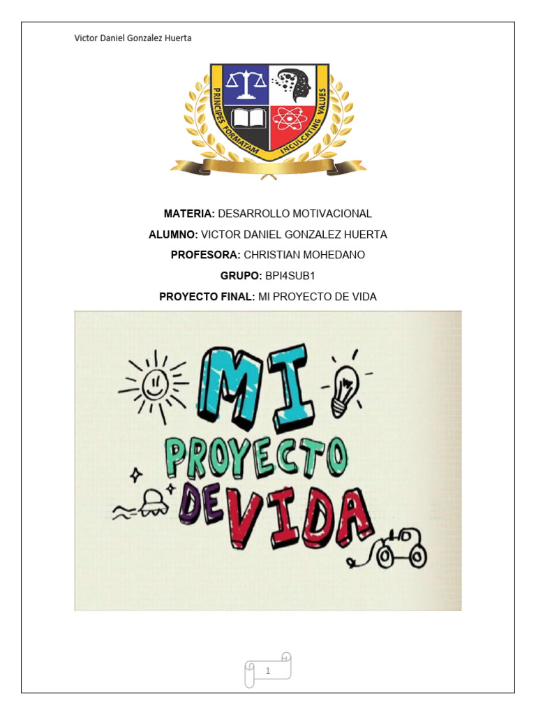 Proyecto Final Desarrollo Motivacional | PDF | Marketing | Business