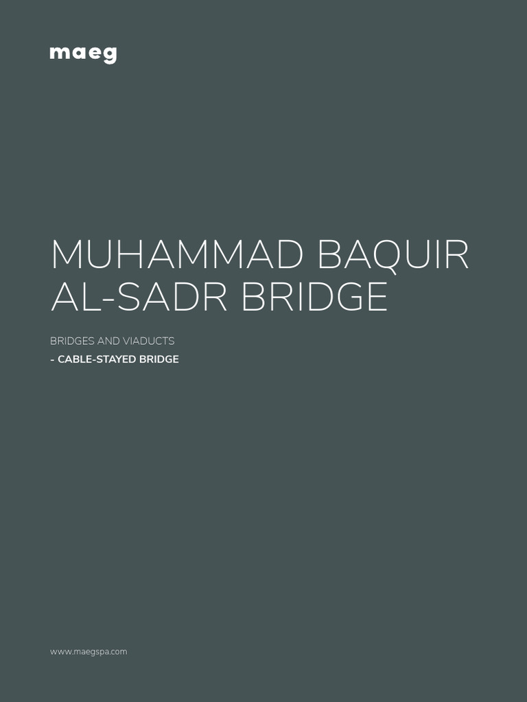Maeg - Ref - en - Muhammad Baquir Al-Sadr Bridge - Web | PDF ...