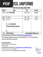 Uniform Matters - Bibi Baba and Finest 2025 | PDF | Retailing