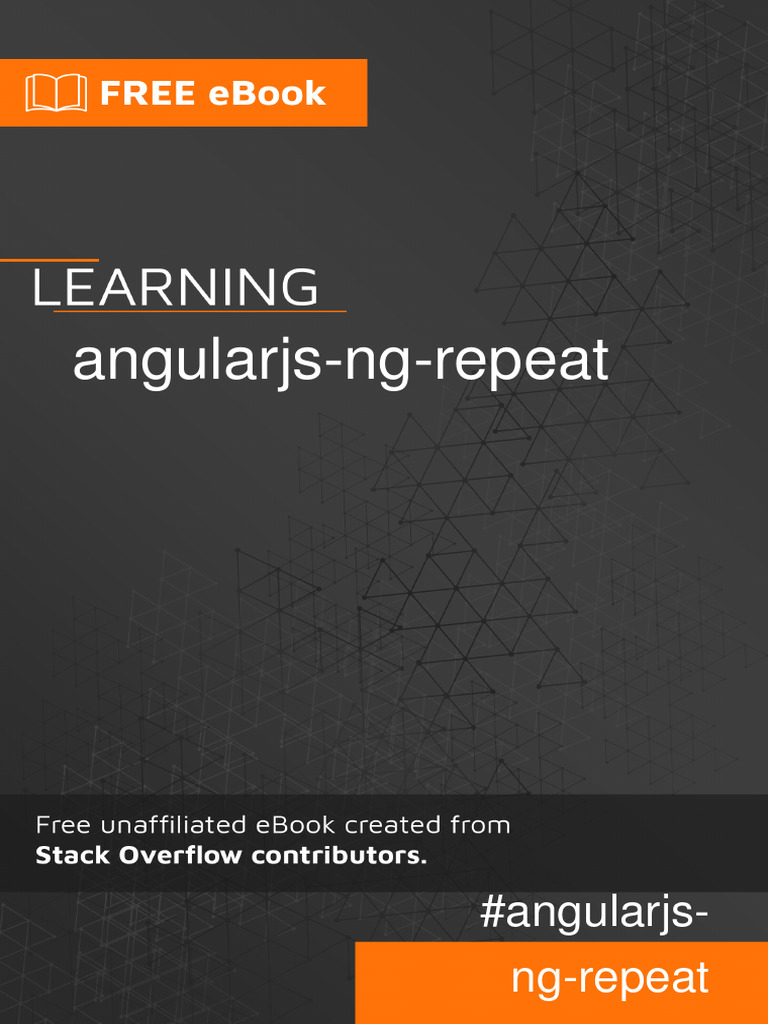 Angularjs NG Repeat | PDF | Books | Angular Js Angularjs NG Repeat | PDF | Books | Angular Js