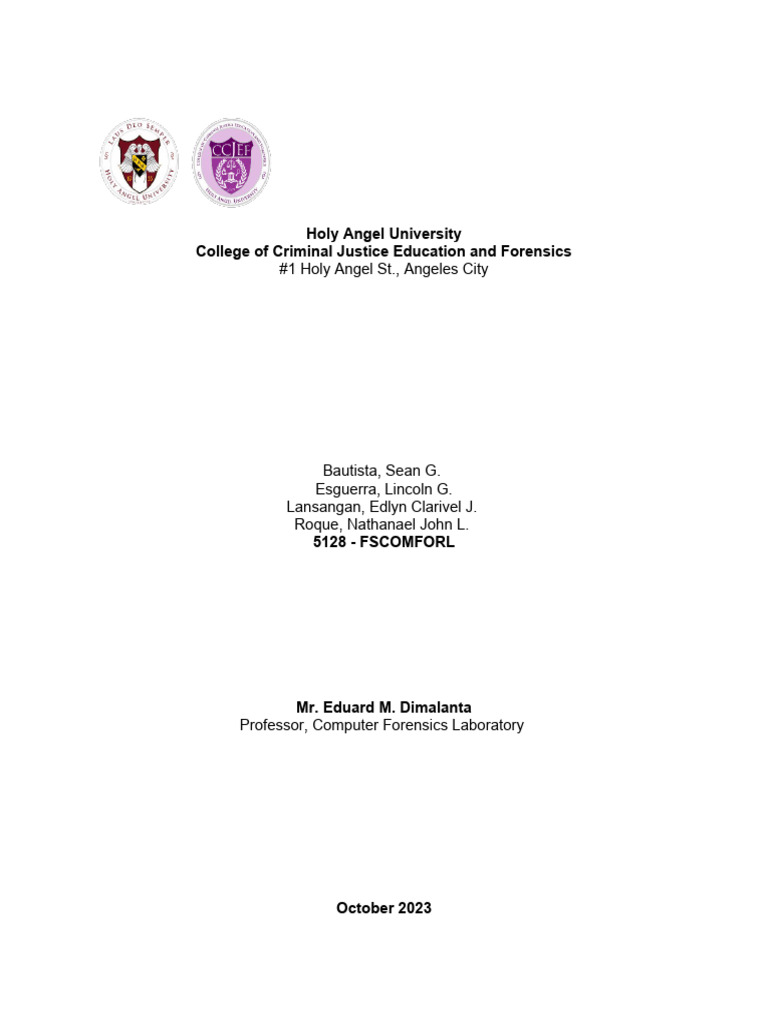 Forcoml Case Study | PDF | Identity Theft | Computer Security