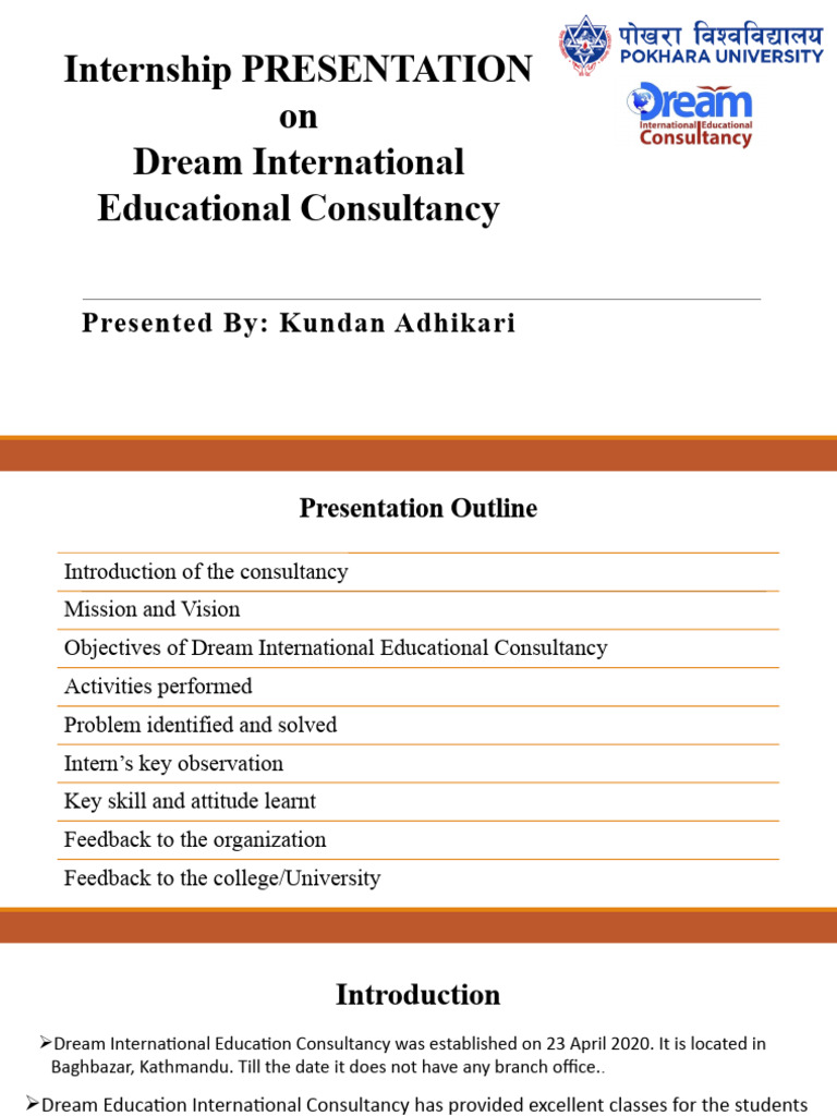 7th Semester Presentation | PDF | Consultant | Recruitment