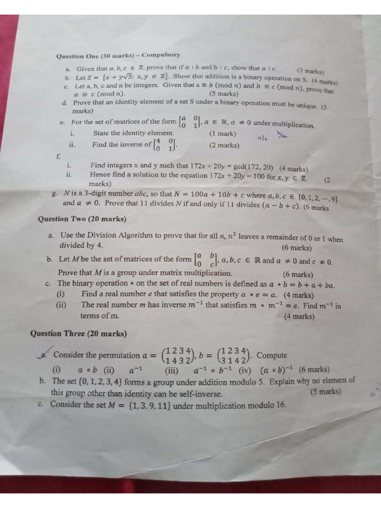 Binary Operations and Multiplications 2023 | PDF