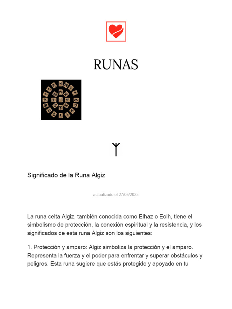 RUNAS | PDF | Runas | Vida