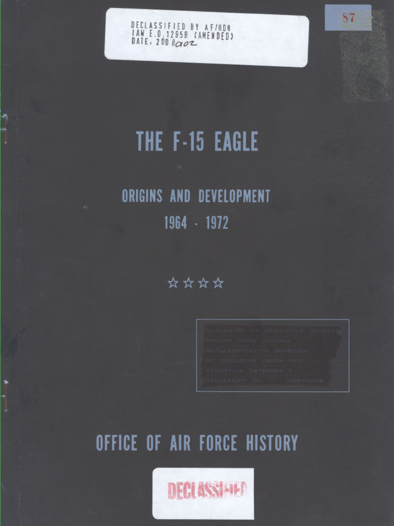 AFD-120516-036, F15 Origins and Development | PDF