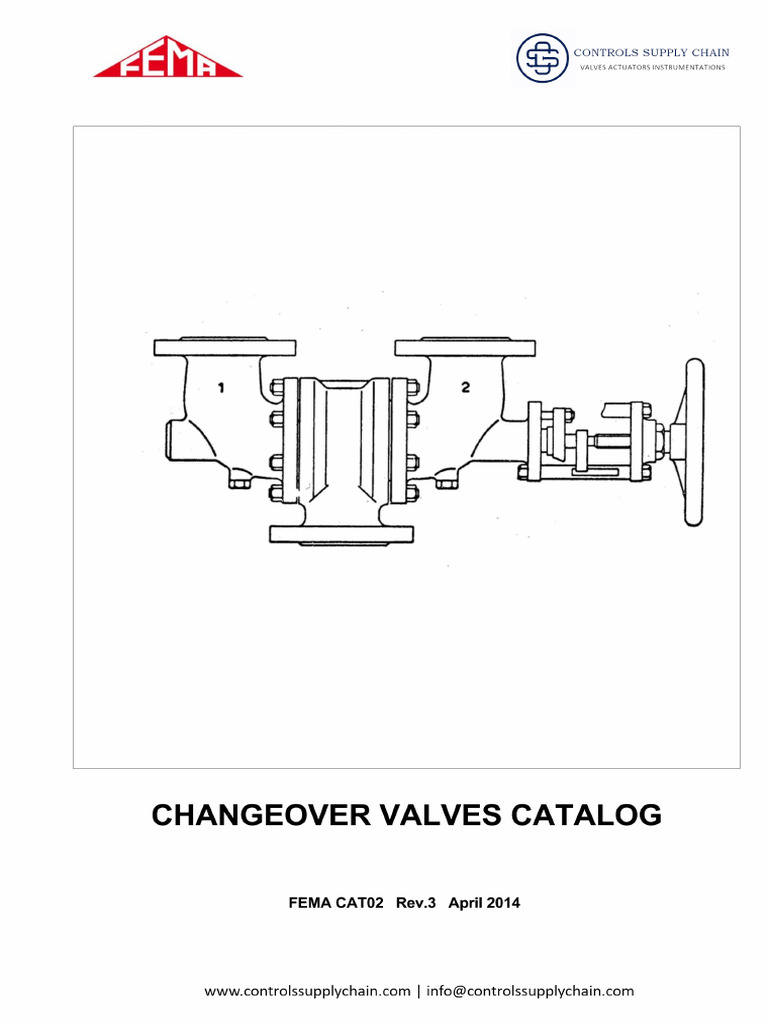 CSC Fema Changeover Valves | PDF