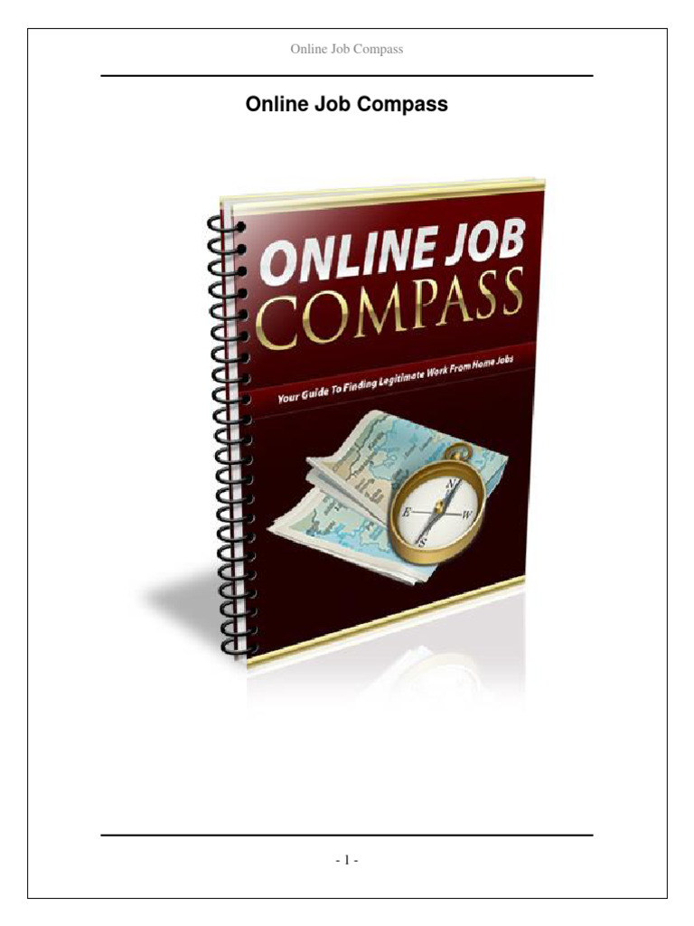 Online Job Compass | PDF | Freelancer | Blog