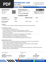 Positive Dengue Fever Test Report Format Example Sample Template Drlogy ...