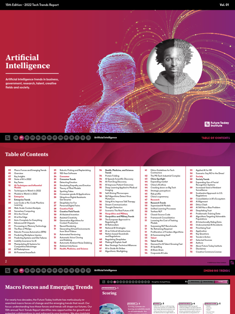 FTI Tech Trends 2022 AI | Download Free PDF | Artificial Intelligence | Intelligence (AI ...