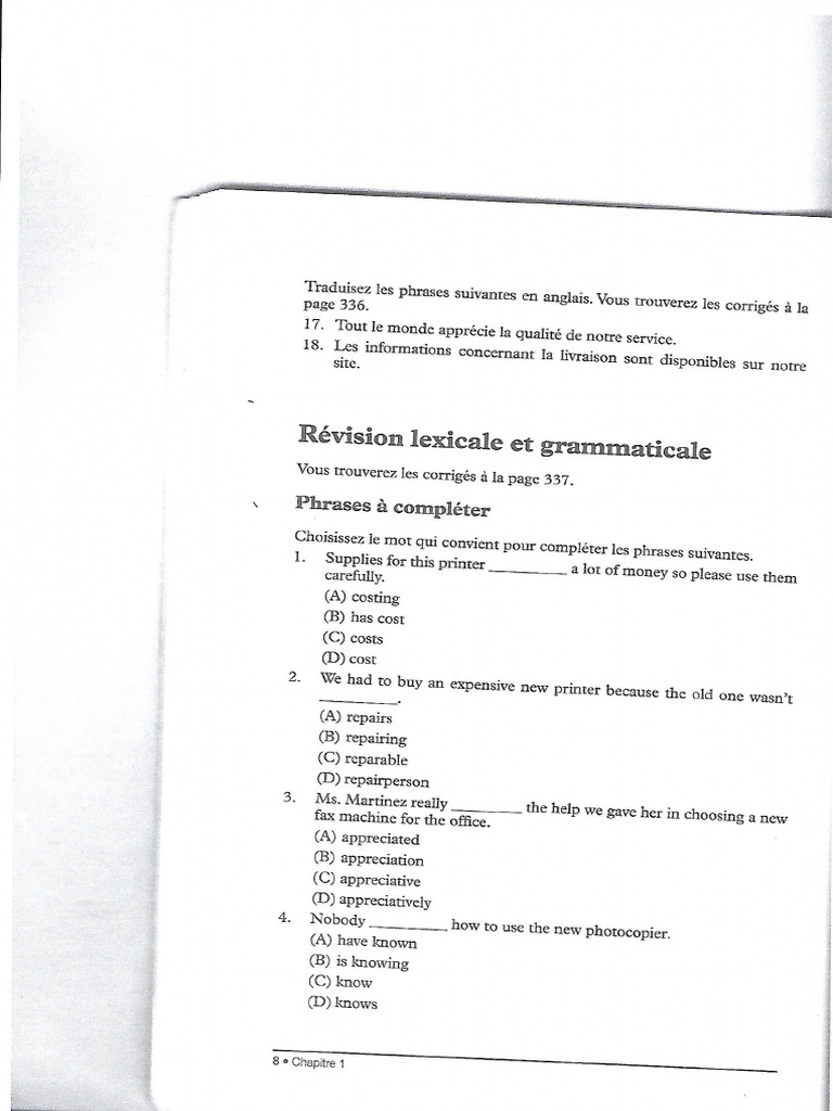 Voc Gra Office 8 | PDF