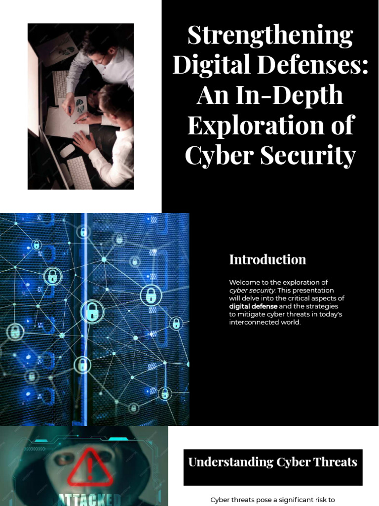 Wepik Strengthening Digital Defenses An in Depth Exploration of Cyber Security ...