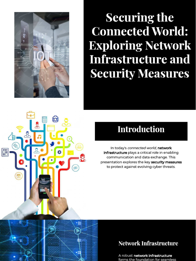 Wepik Securing The Connected World Exploring Network Infrastructure and Security Measures ...