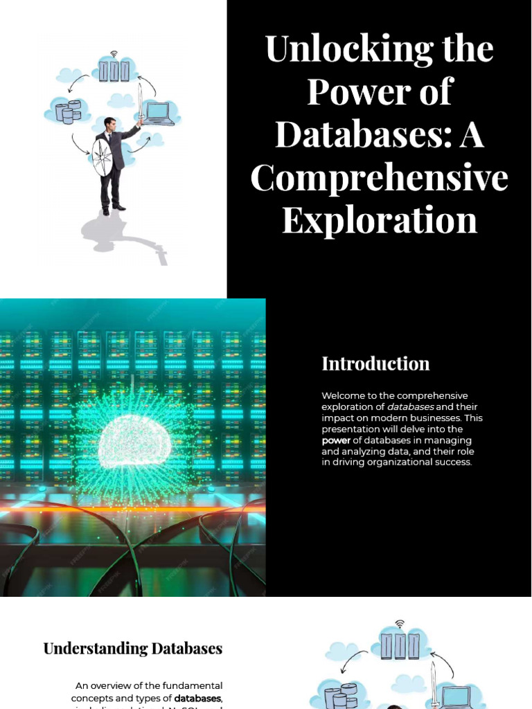 Wepik Unlocking The Power of Databases A Comprehensive Exploration 20231121045251oRHe | PDF ...