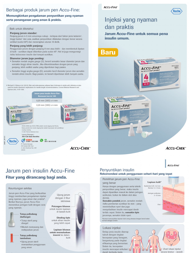 Brosur Accu-Fine - HCP | PDF